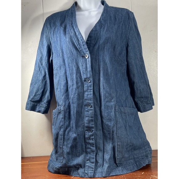 Jackets & Coats | Seasalt Cornwall Capstone Jean Jacket 10 Cotton Size ...